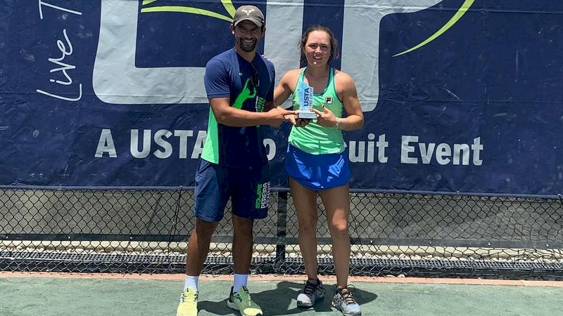 Gabriela Cé é vice-campeã em Charleston - tenis.com.br