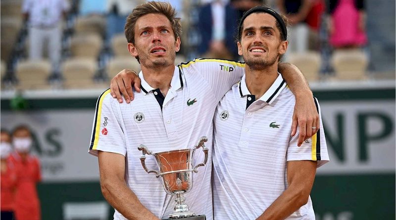 Herbert e Mahut vencem título de duplas masculinas em Roland Garros - tenis.com.br